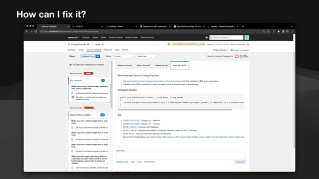 Using Analyzers to Resolve Security Problems | PPT