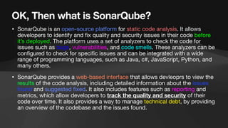 Using Analyzers to Resolve Security Problems | PPT