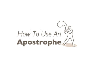 Using An Apostrophe | PPTX