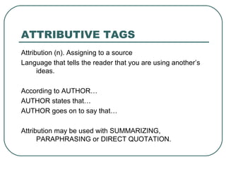 A Refresher on Academic Writing | PPT