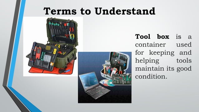 Using and Maintaining hand tools PPT.pptx | First Aid | Injuries