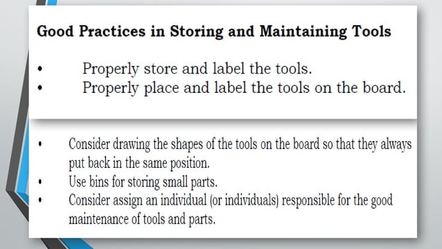 Using and Maintaining hand tools PPT.pptx | First Aid | Injuries