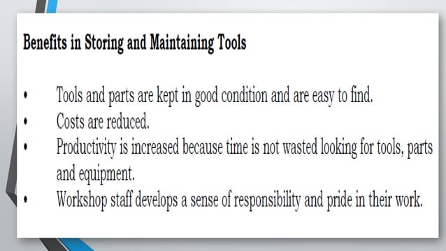 Using and Maintaining hand tools PPT.pptx | First Aid | Injuries