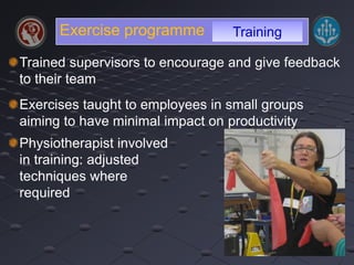Using an exercise programme to prevent work-related upper limb ...