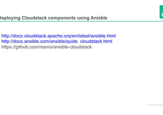 Using ansible to manage cloud platform by Accelerite | PDF