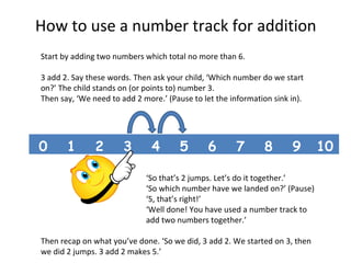 Using a number_track_in_reception parents | PPT