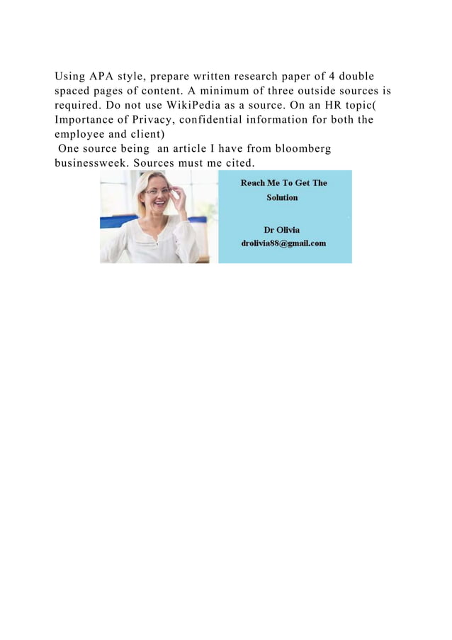 Using APA style, prepare written research paper of 4 double spaced p.docx