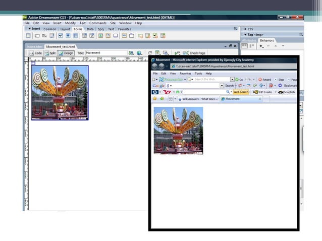Using Ap Div Tag | PPT