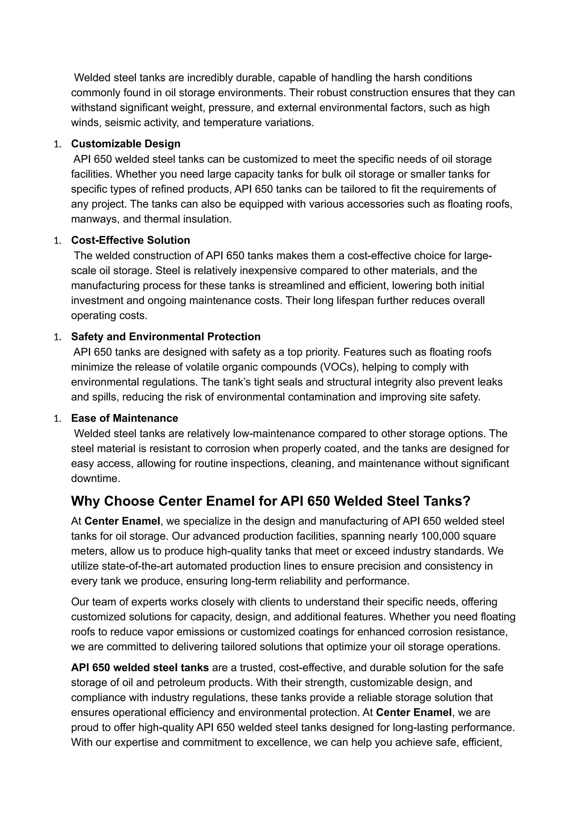 Using API 650 Welded Steel Tanks as Oil Storage Tanks.docx