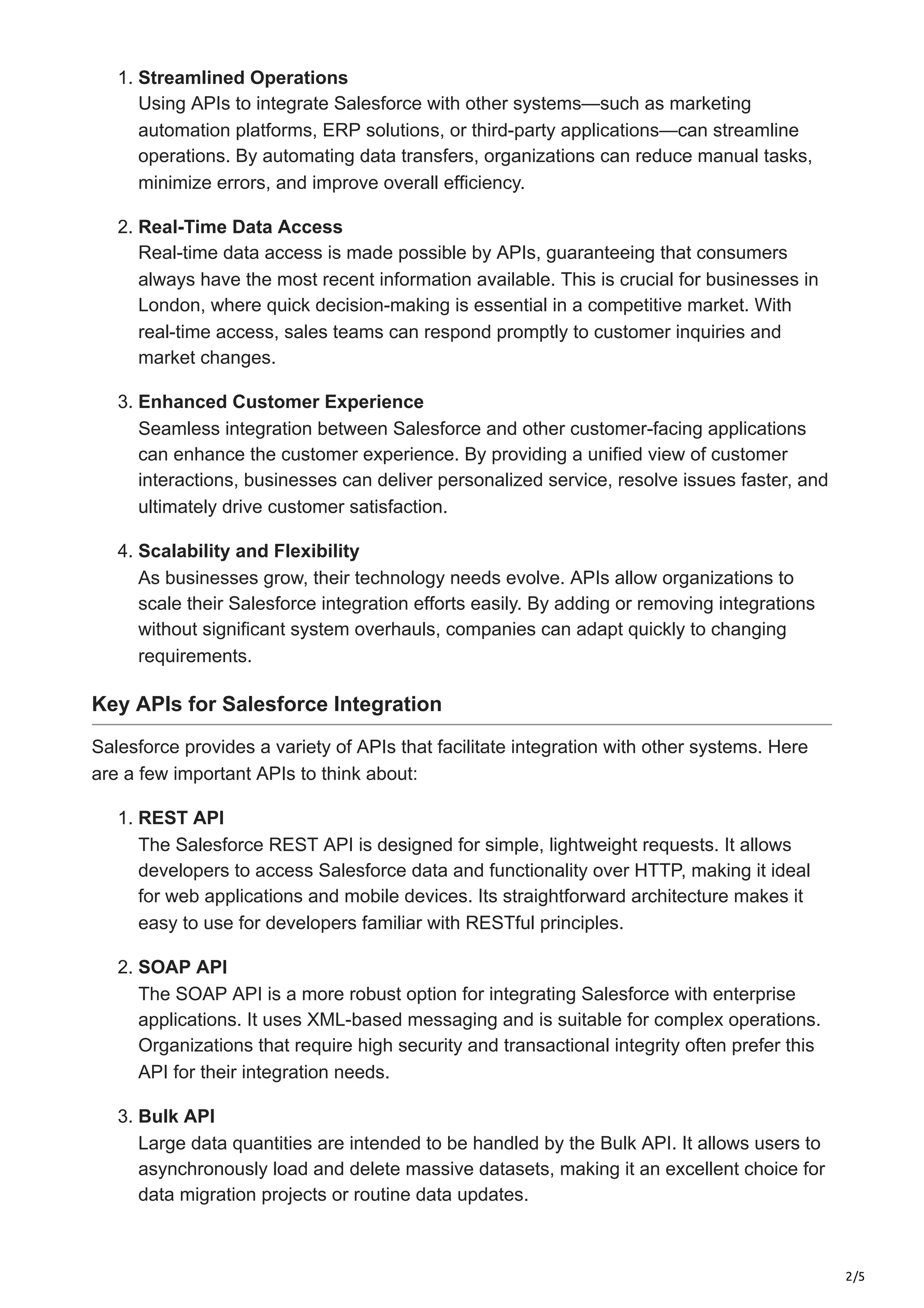 Using APIs for Seamless Salesforce Integration in London.pdf