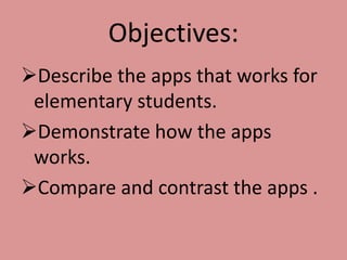 Using apps in the classroom 2 | PPT