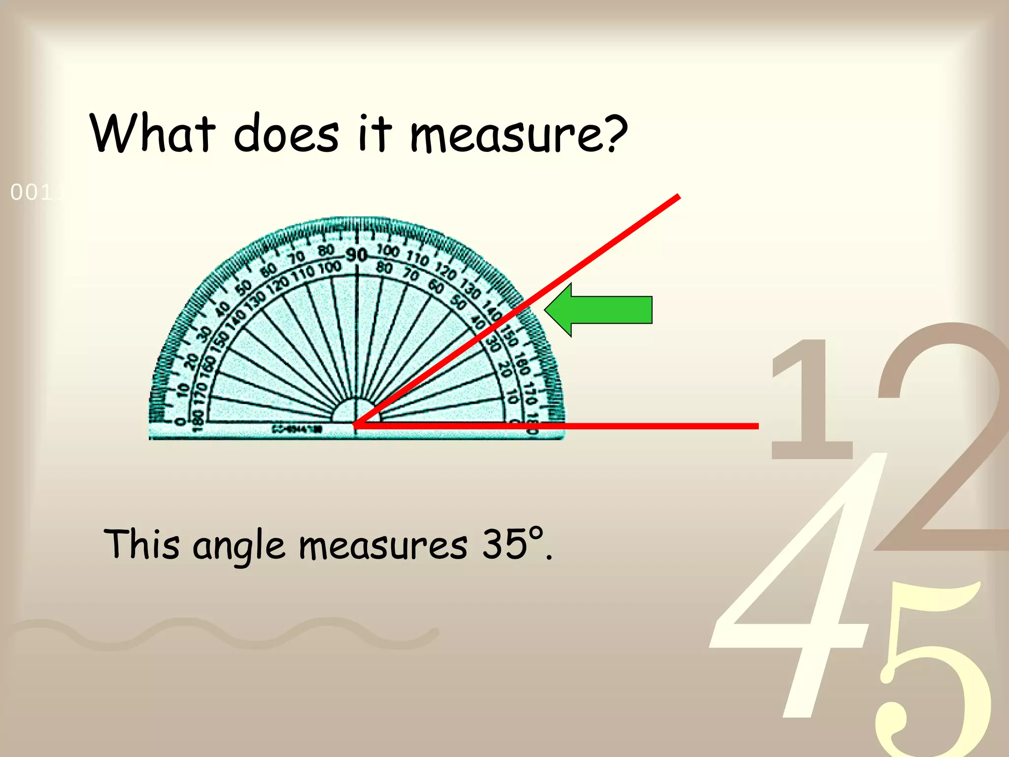 Using a protractor | PPT