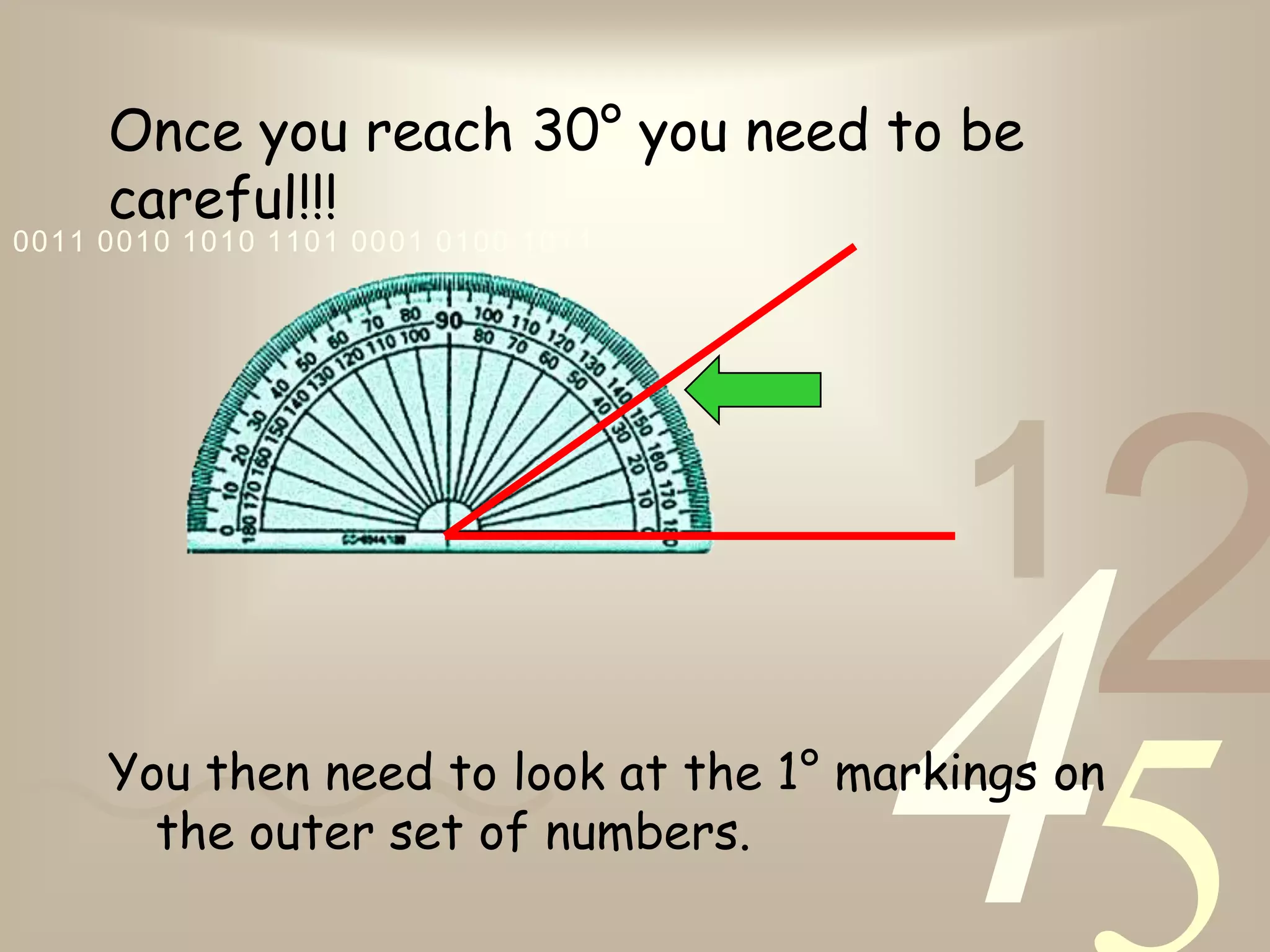 Using a protractor | PPTX