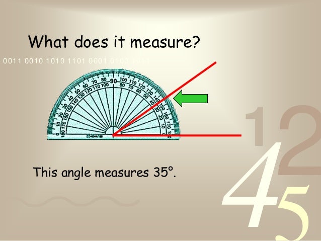 Using A Protractor
