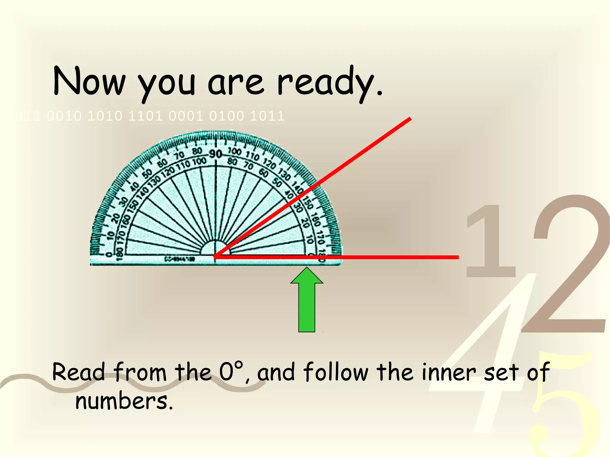 Using a protractor | PPT