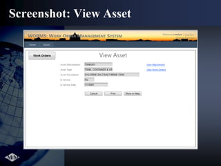 Using ArcGIS Server to Support Work Order Management and Facility ...