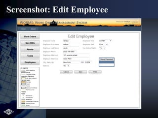 Using ArcGIS Server to Support Work Order Management and Facility ...