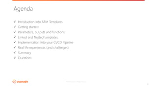 O365Con18 - Using ARM Templates to Deploy Solutions on Azure - Kevin ...