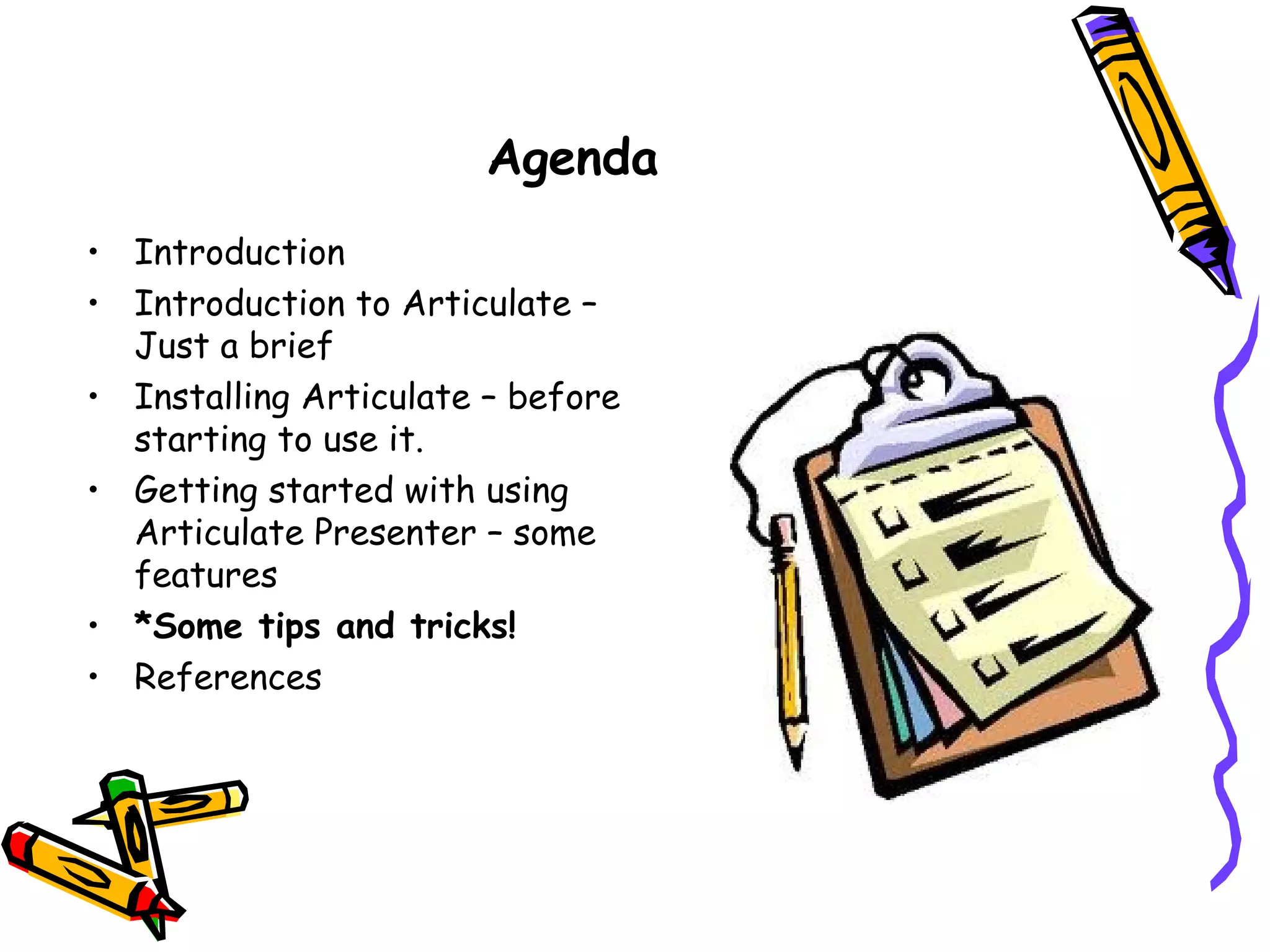 Using articulate for creating online presentations | PPT