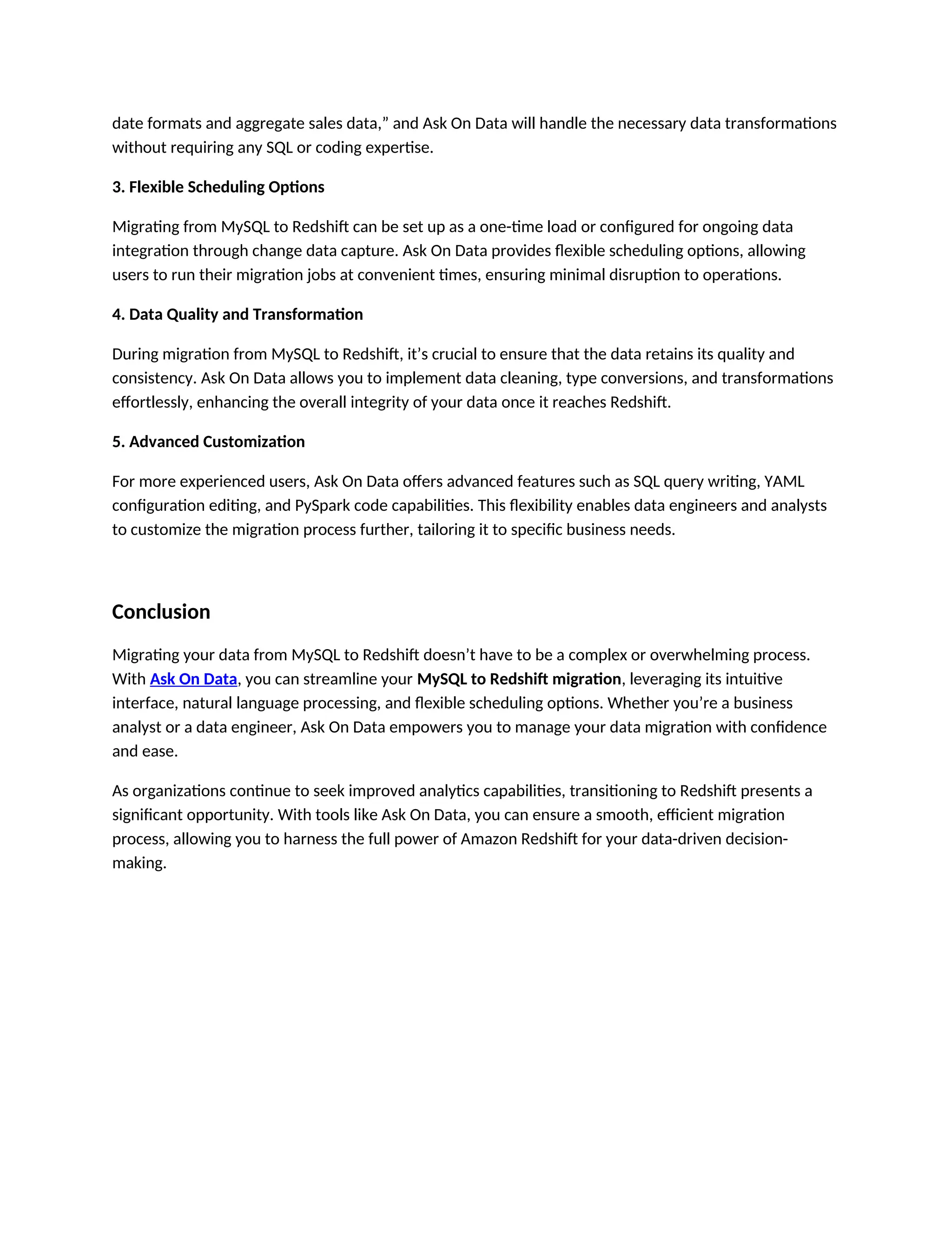 Using Ask On Data for Seamless MySQL to Redshift Migration.docx
