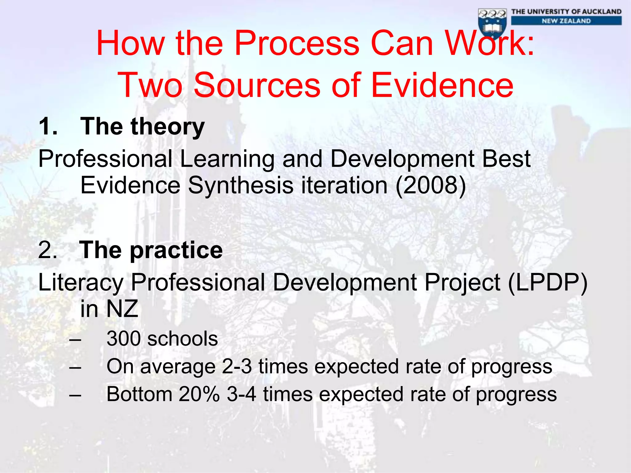 Using assessment data for improving teaching practice acer conference 2009 ppt | PPTX