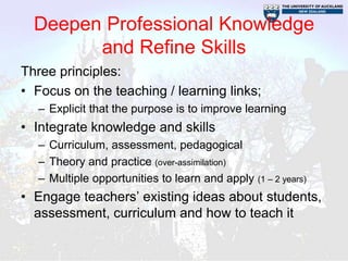 Using assessment data for improving teaching practice acer conference ...