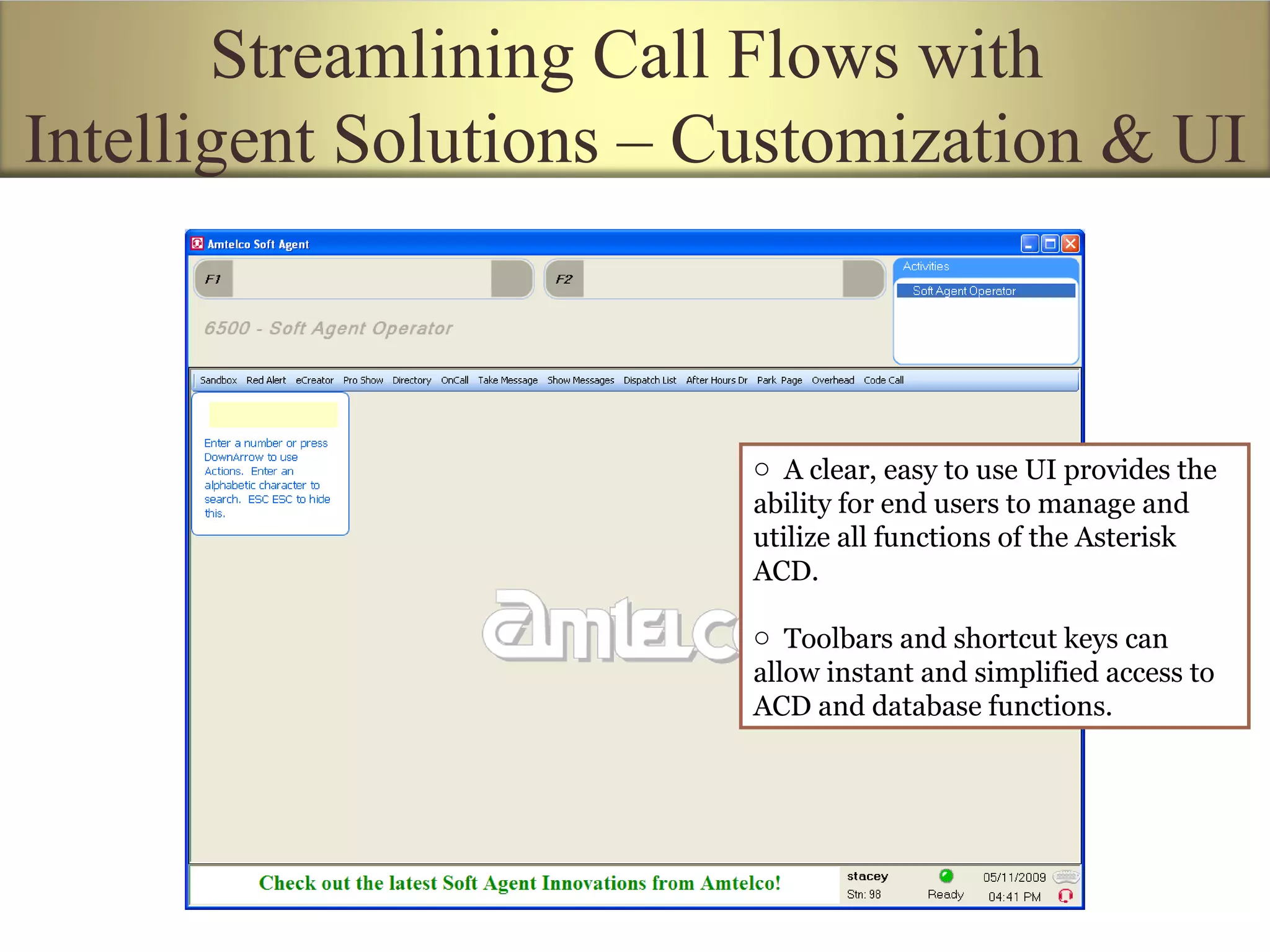 Using asterisk to_implement_intelligent_call_center_solutions | PPT