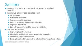 Using a strengths based biopsychosocial approach to addressing anxiety ...