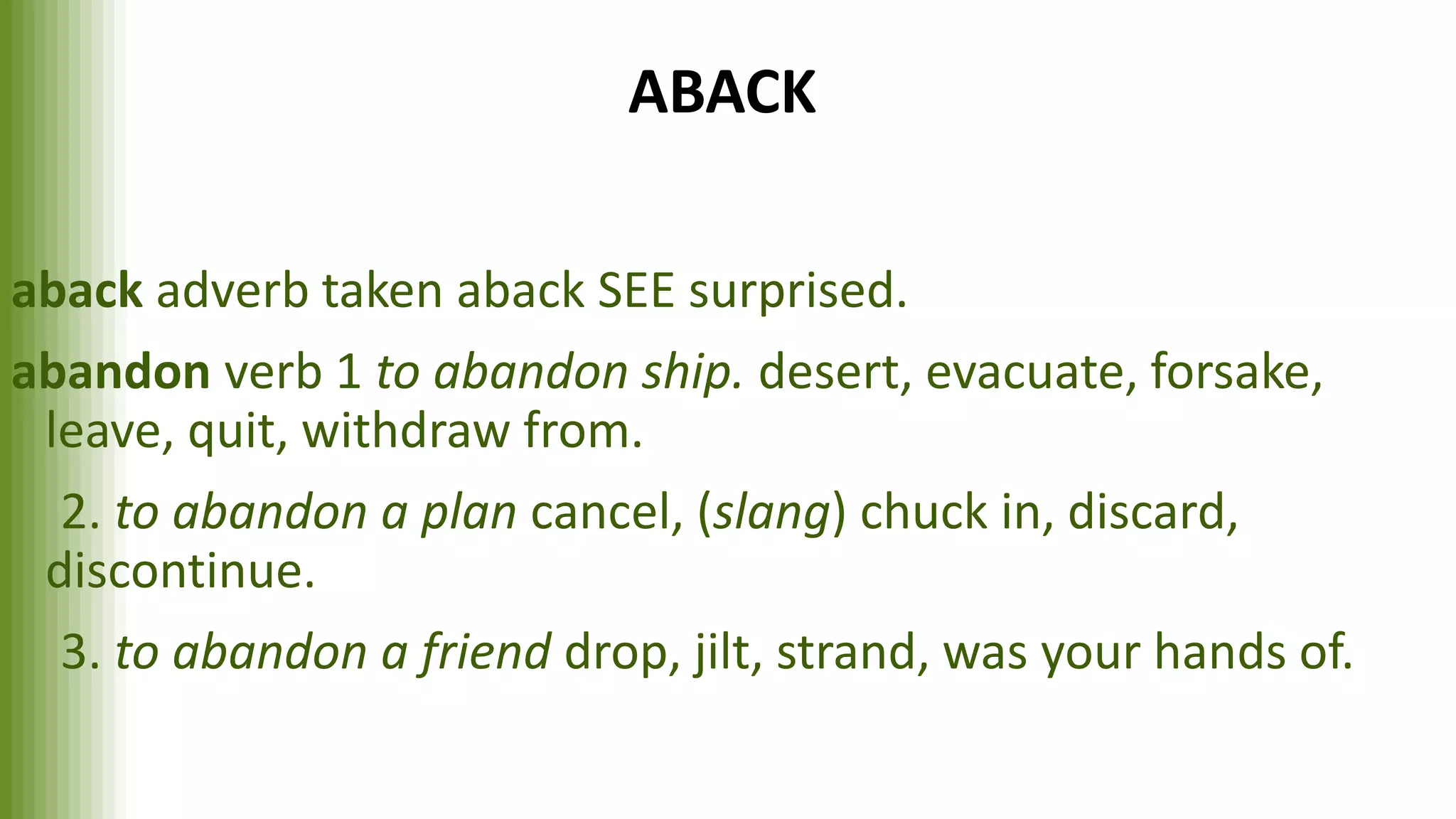 Using a thesaurus.ppt