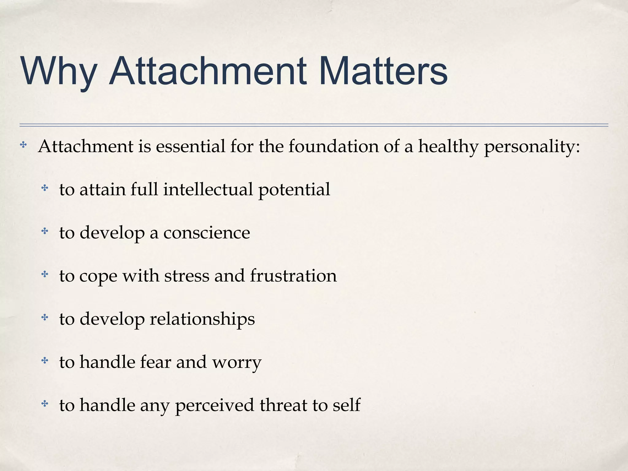 Using attachment theory | PPT