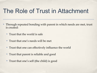 Using attachment theory | PPT