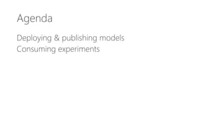 Using Azure Machine Learning Models | PPT