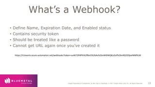 Using Azure Runbooks and Microsoft Flow to Automate SharePoint Tasks | PPTX