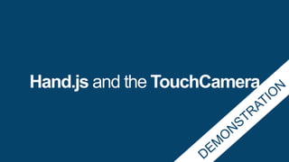 Using babylon js to create apps & games for all web gl devices | PPT