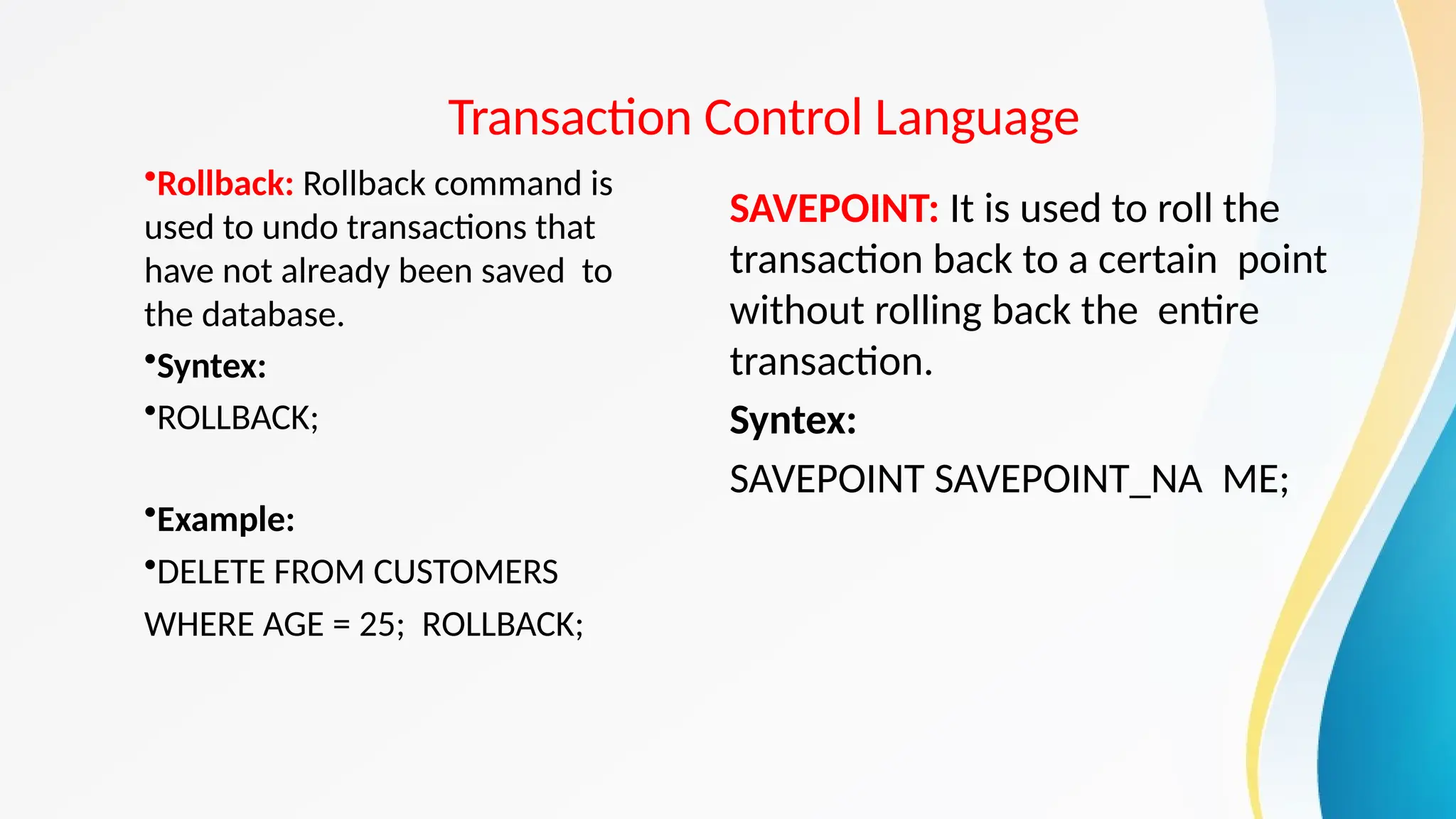 Using Basic Structured Query Language lo1.pptx Using Basic Structured Query Language lo1.pptx