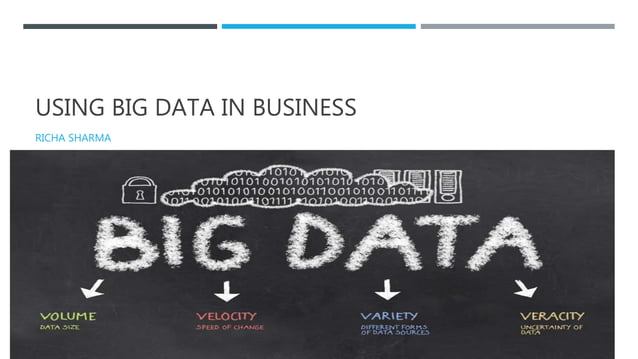 Using big data in business | PPT