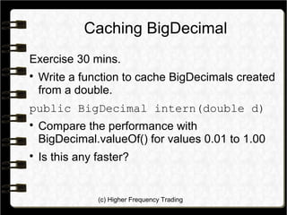 Using BigDecimal and double | PPT