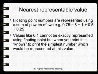 Using BigDecimal and double | PPT