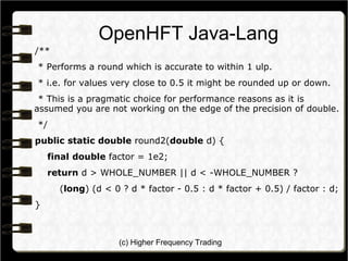 Using BigDecimal and double | PPT