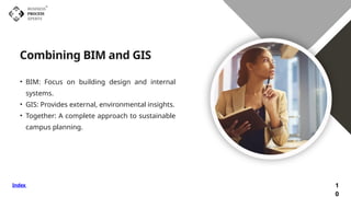 Leveraging BIM and GIS for Smarter, Sustainable Campus Development | PPTX