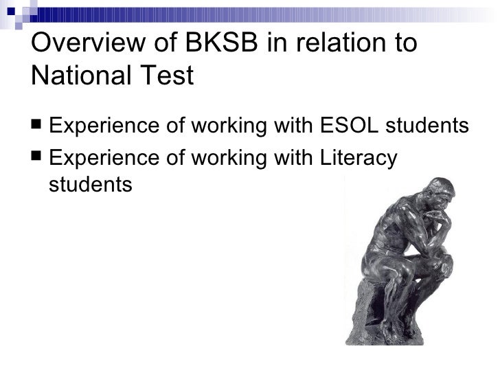 Bksb Assessment