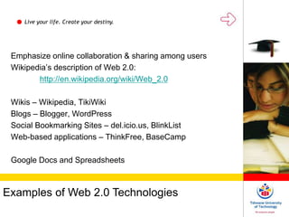 Using blogs, journals and wikis: an introduction | PPT