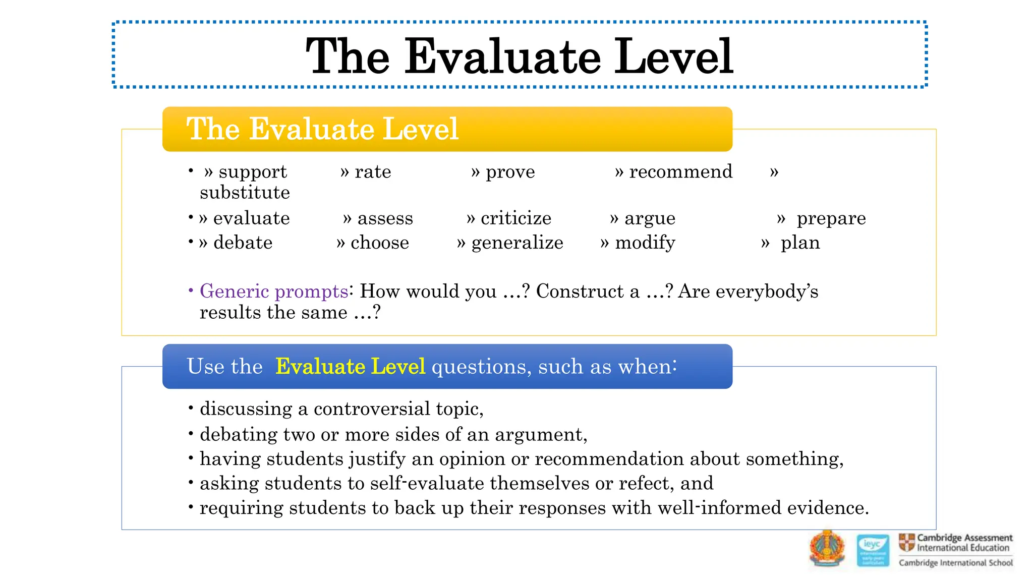 Chapter 4: Using Bloom Taxonomy to Improve Student Learning_Questioning ...