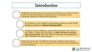 Chapter 4: Using Bloom Taxonomy to Improve Student Learning_Questioning ...