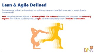 Using Blue Ocean Strategy to Be Lean & Agile | PPT