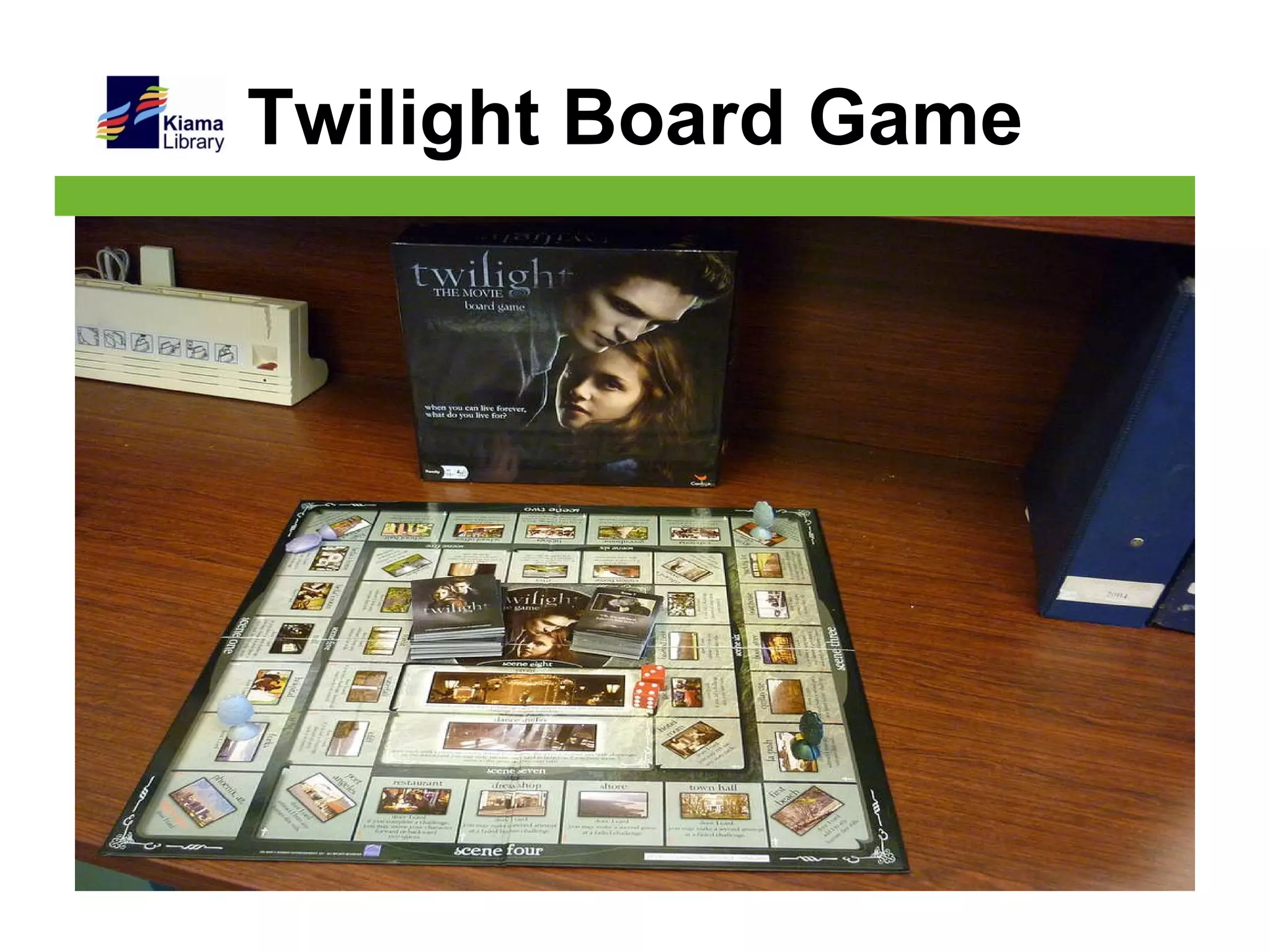 Using board games in your programming | PPT