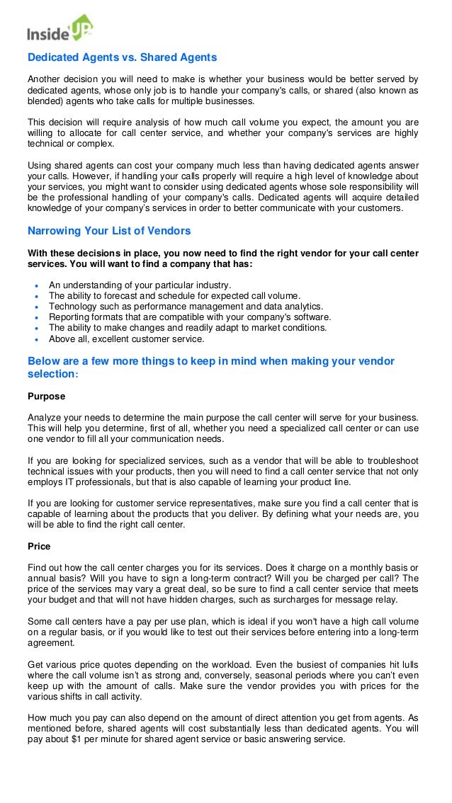 Using Call Center Services to Advance Your Business