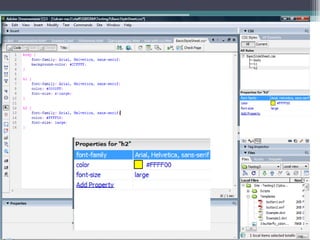 Using Cascading Style Sheets2 | PPT