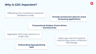 Using Change Data Capture (CDC) to Ingest Data into Apache Kafka | PDF