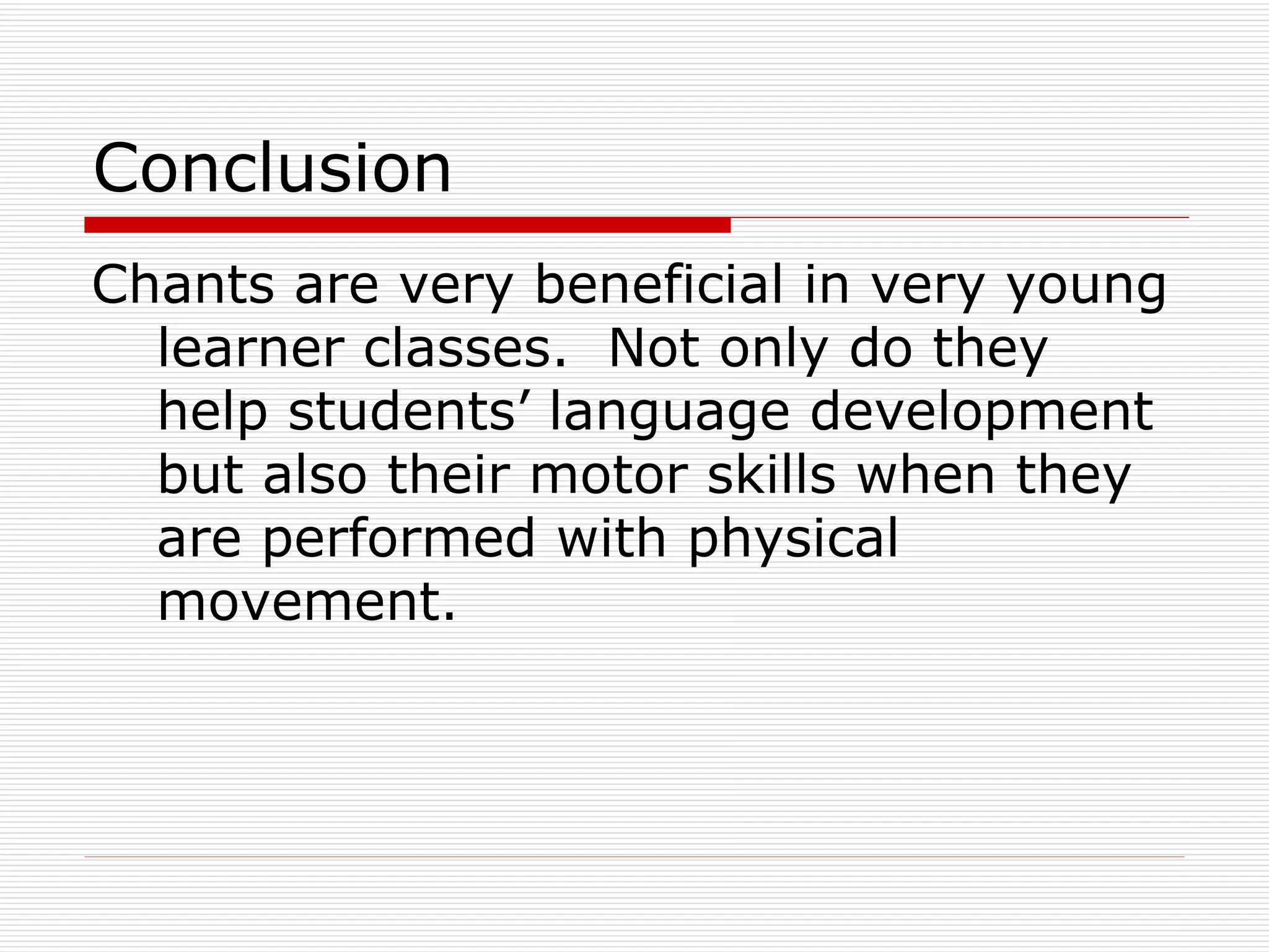 Using chants in teyl context | PPT